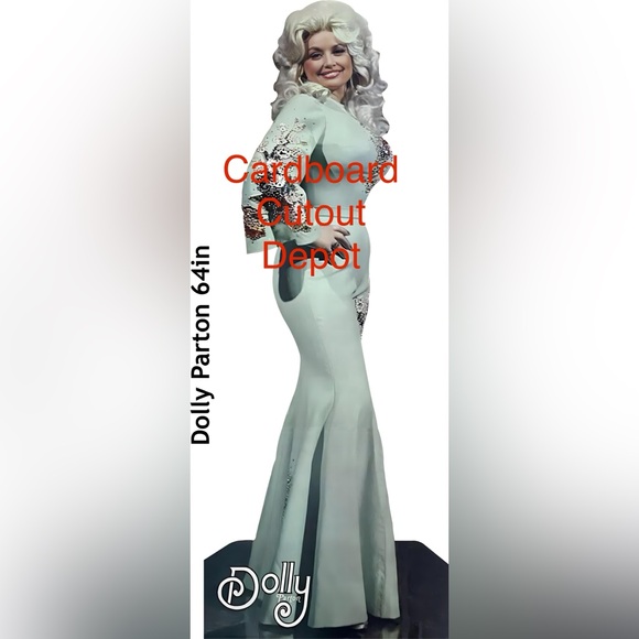 Party Supplies | Dolly Parton Life Size Cardboard Cutout Free Shipping ...